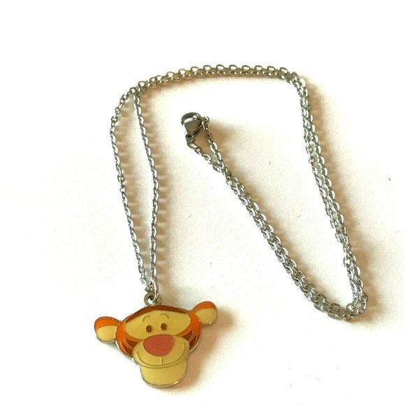 Disney | Jewelry | Vintage Disney Tigger Winnie The Pooh Necklace Charm ...